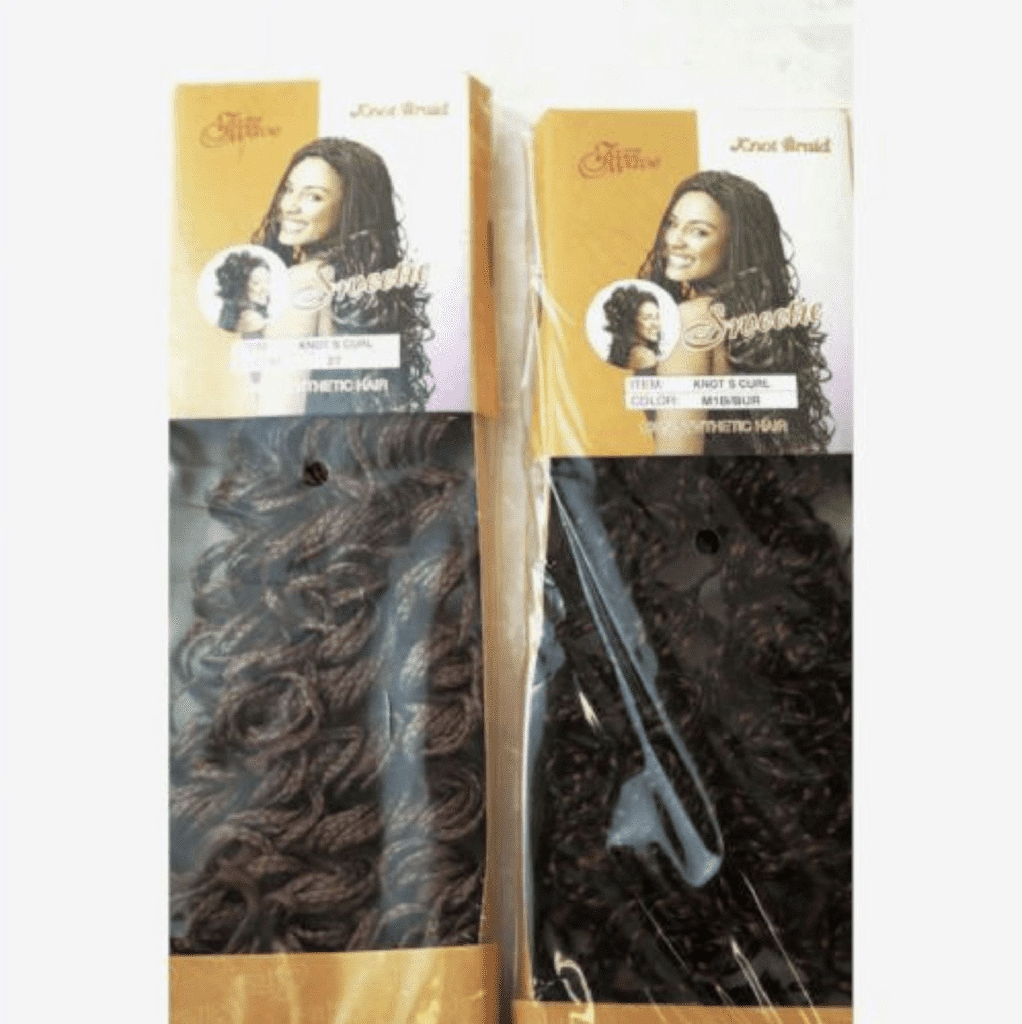 Knot S Curl Synthetic Crochet Braid Hair, 100% Synthetic Fiber, Pre ...