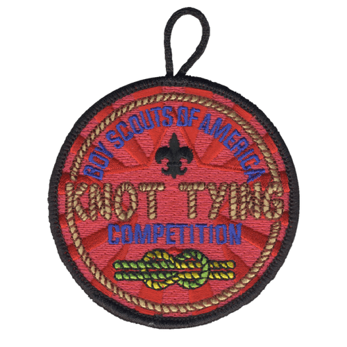 Knot Tying Competition Activity Embroidered Patch - ClassB - Walmart.com