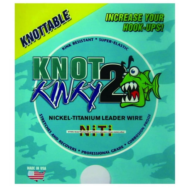 Knot2Kinky NT01215 Leader Wire 35 lb 35 lb 15ft - Walmart.com