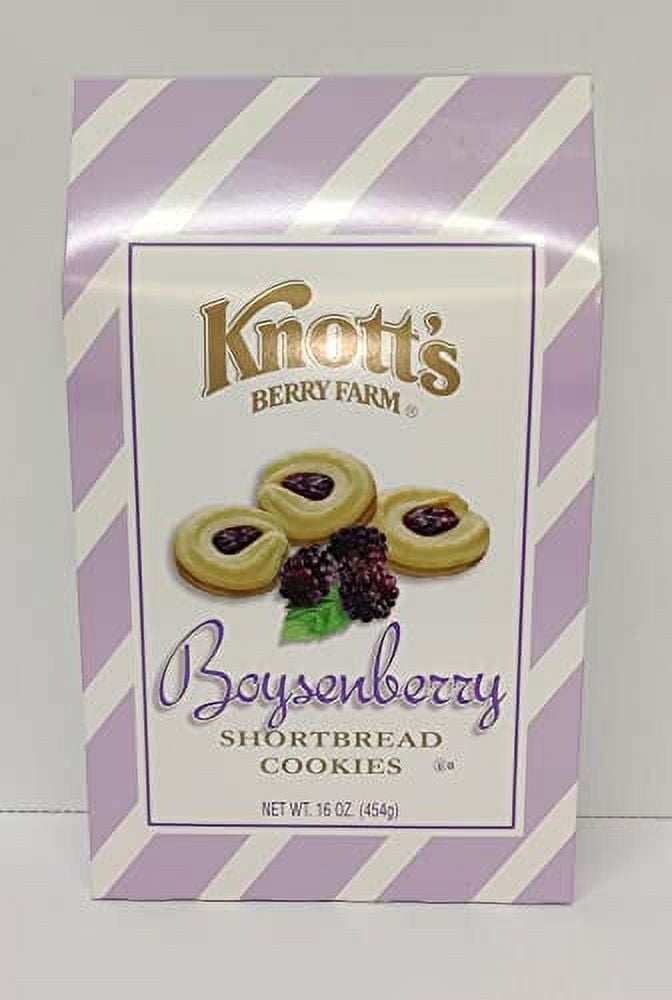 Knott's Berry Farm Shortbread Cookies (Boysenberry, 16 oz) - Walmart.com