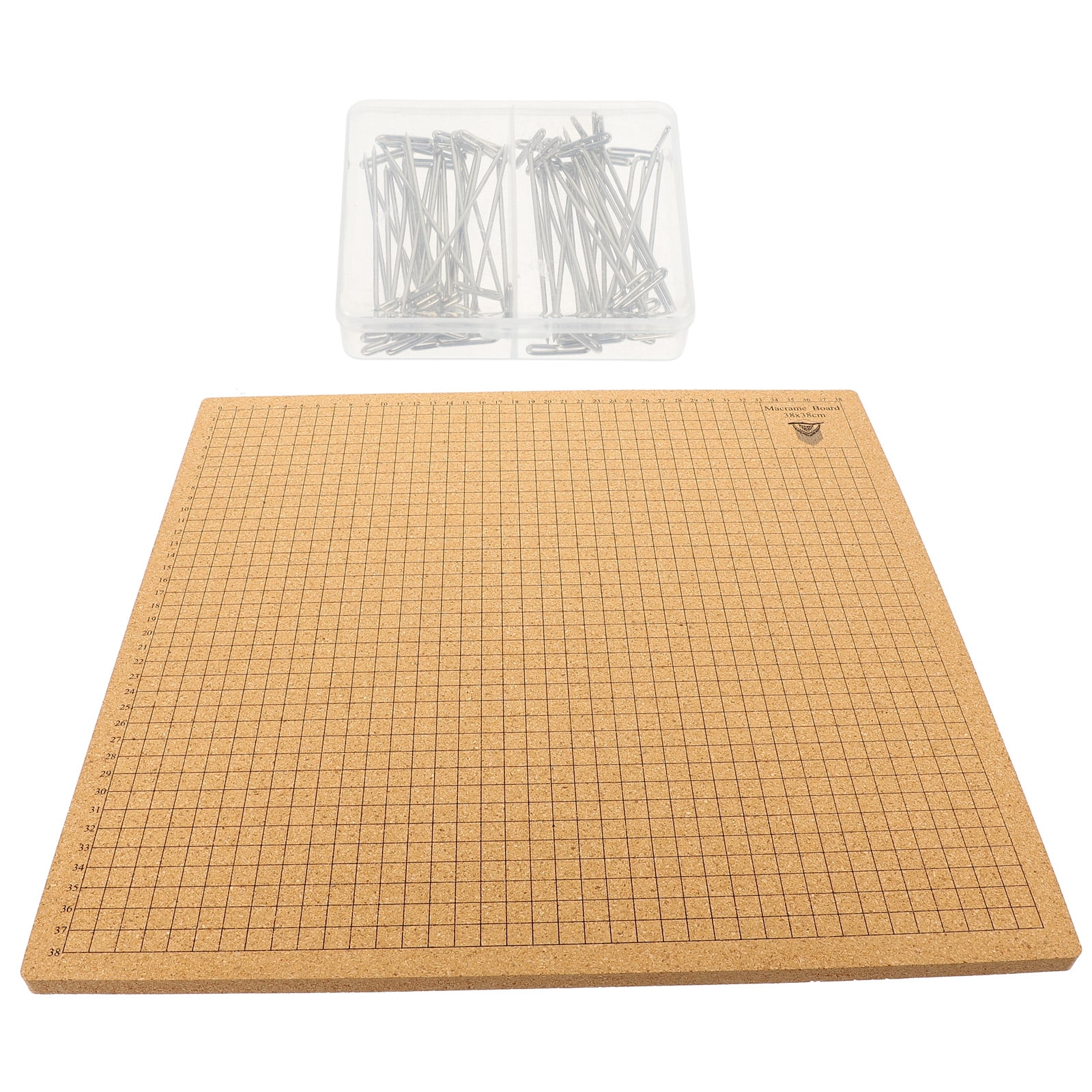Knotting Craft Board Macrame and Pin Chopping Display Thumb Tacks ...