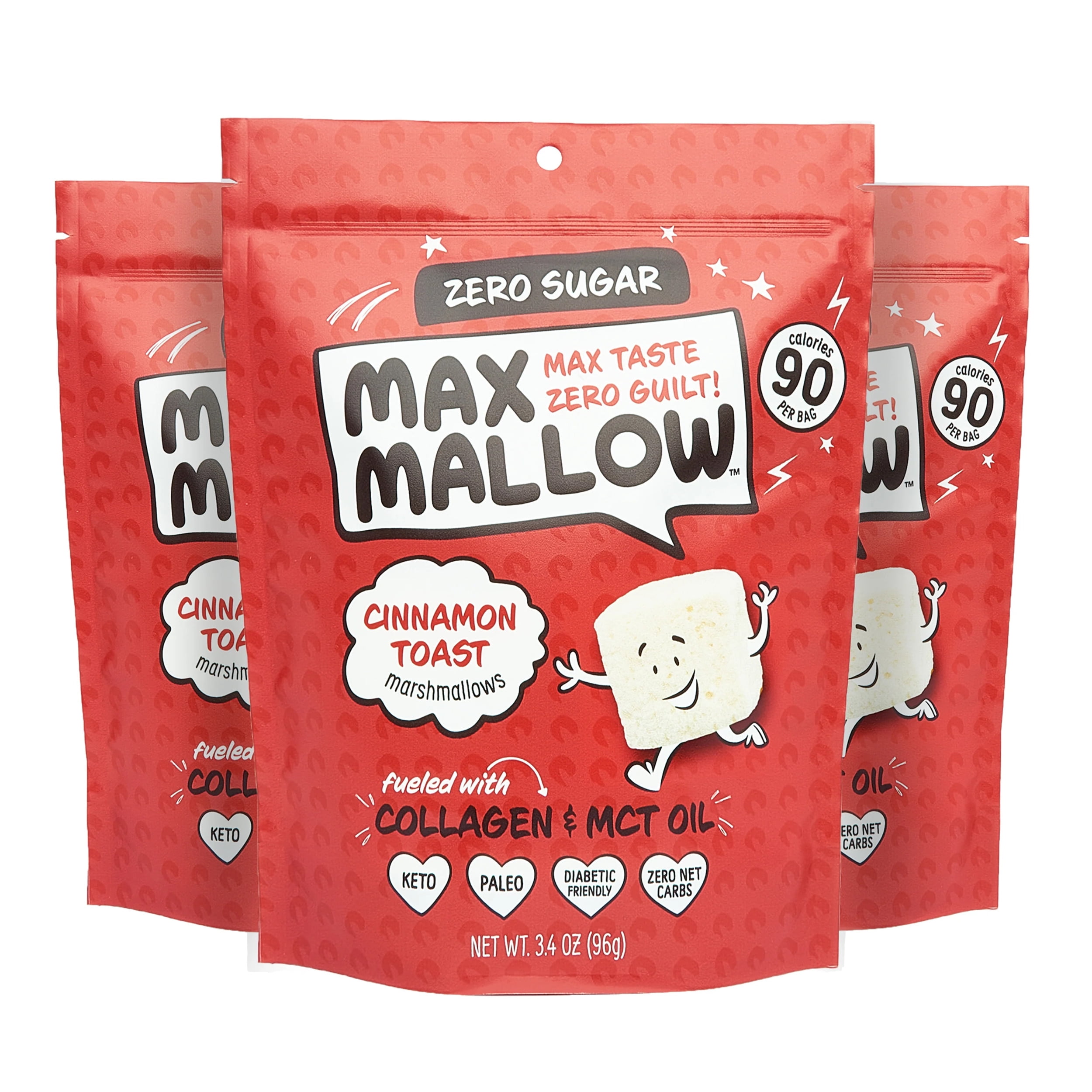 Know Brainer Cinnamon Toast Max Mallow - Gluten Free, Soy Free & Zero ...