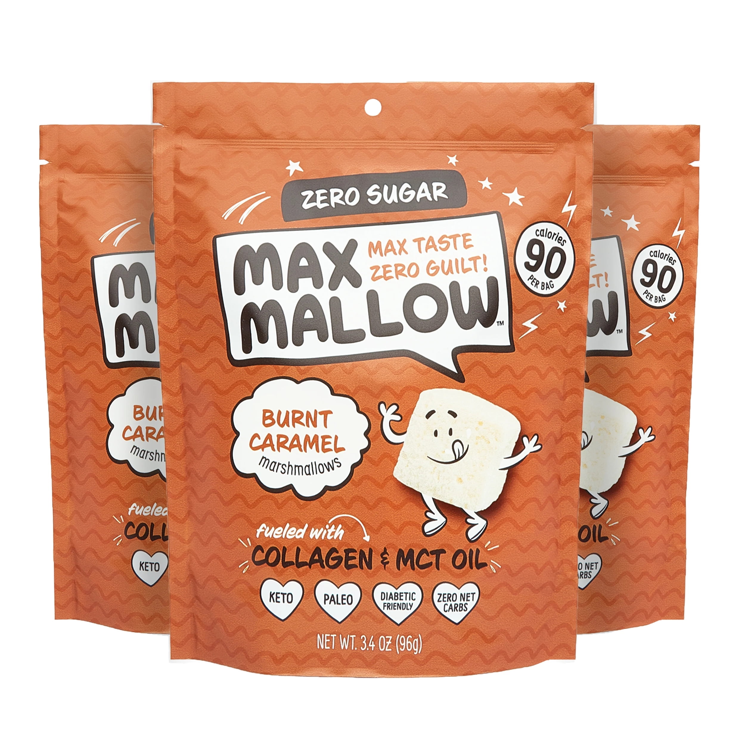 Know Brainer Max Sweets Snacks Low Carb Max Mallow marshmallows ...