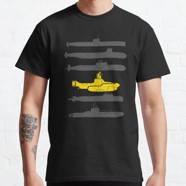 Know Your Submarines Nautical Submarine Underwater Ship Classic T-Shirt ...