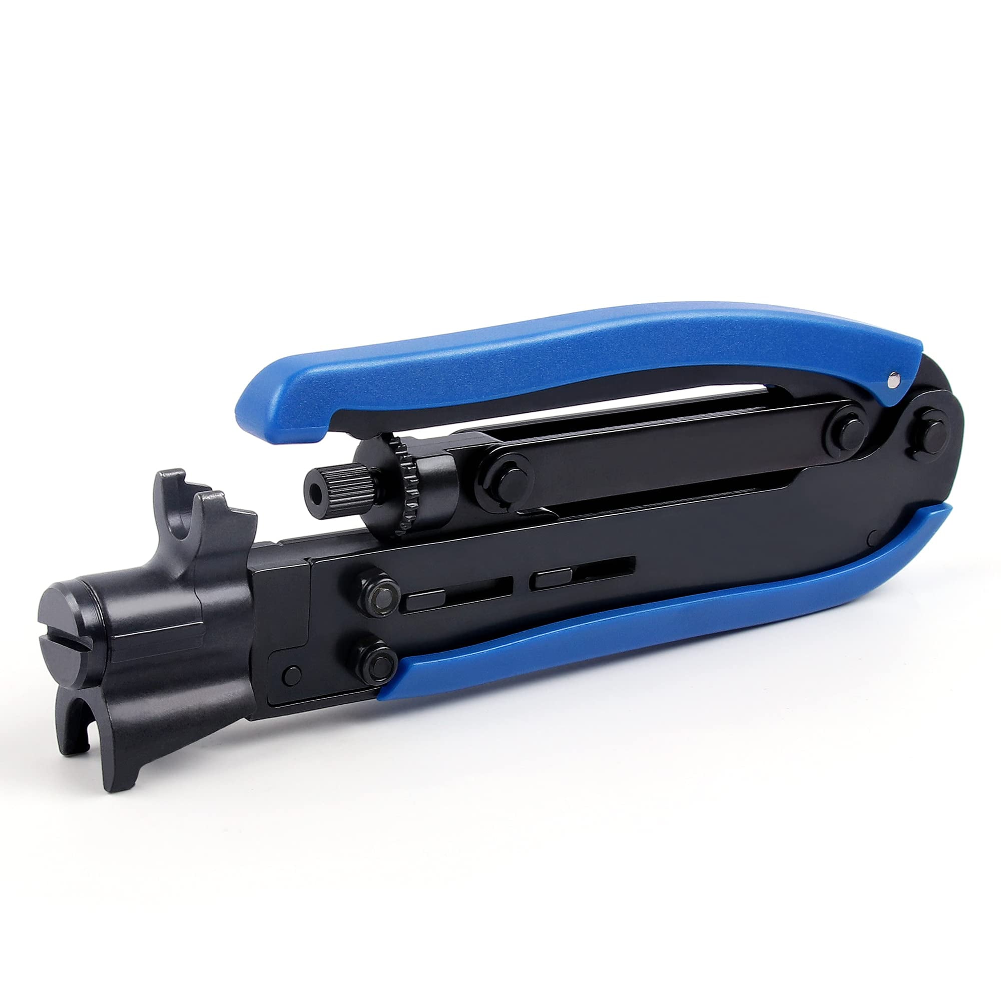 Knoweasy Coax Compression Tool - Coax Crimper and RG6 Coaxial Crimper for Coax RG6, RG59, and ...