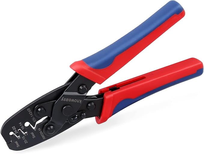 Knoweasy Weatherpack Crimp Tool and Open Barrel Terminal Crimp Tool for ...