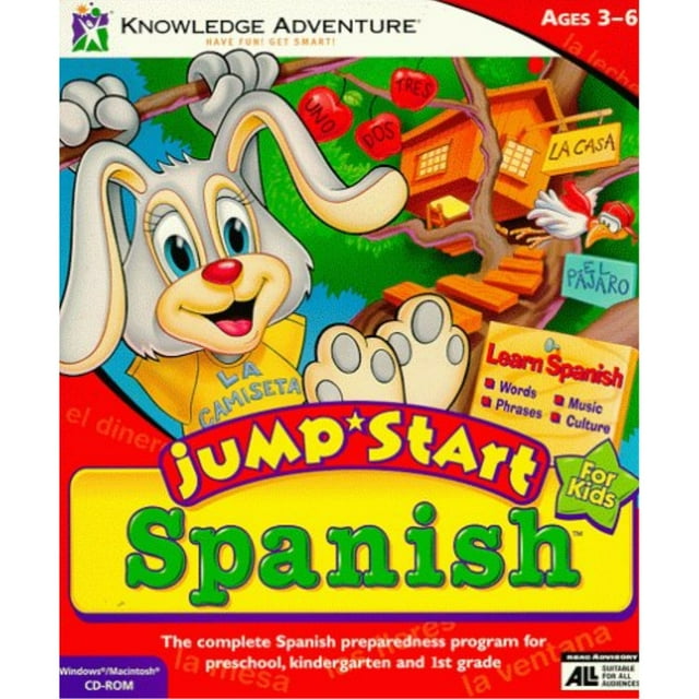 Knowledge Adventure 3590 Jumpstart Spanish Video Game - Walmart.com