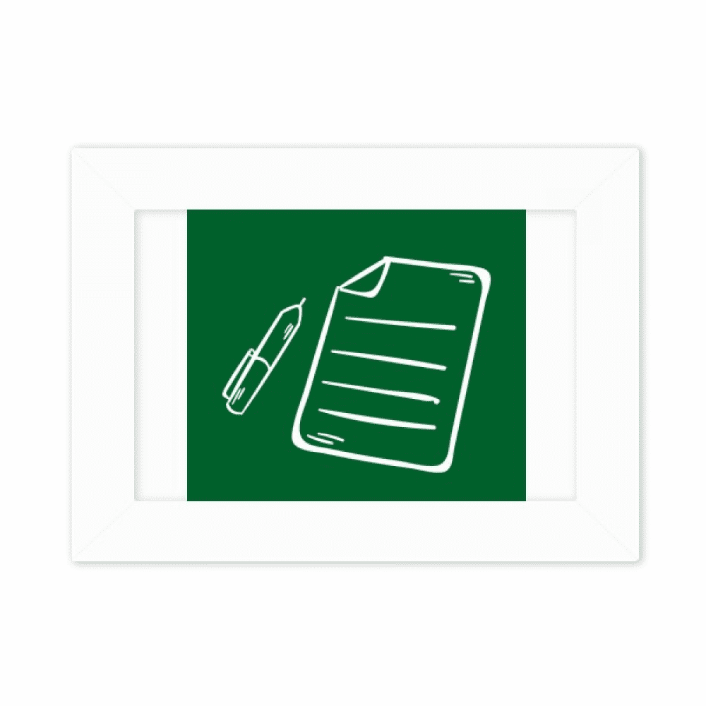 Knowledge Classroom Paper Pen Writing Photo Mount Frame Picture Art ...