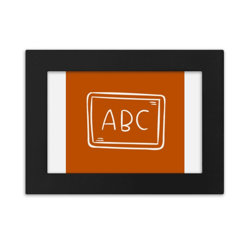 Knowledge Display English Alphabet Blackboard Desktop Photo Frame ...