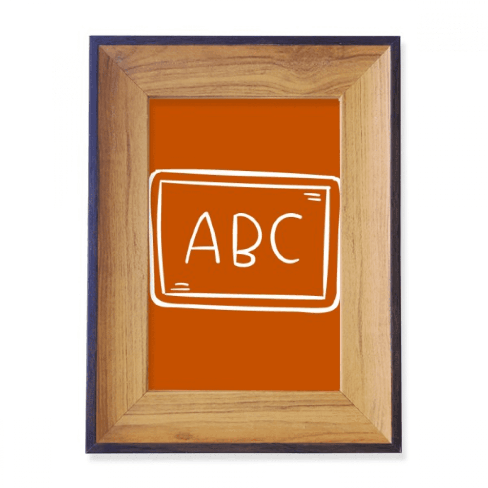 Knowledge Display English Alphabet Blackboard Photo Frame Exhibition ...