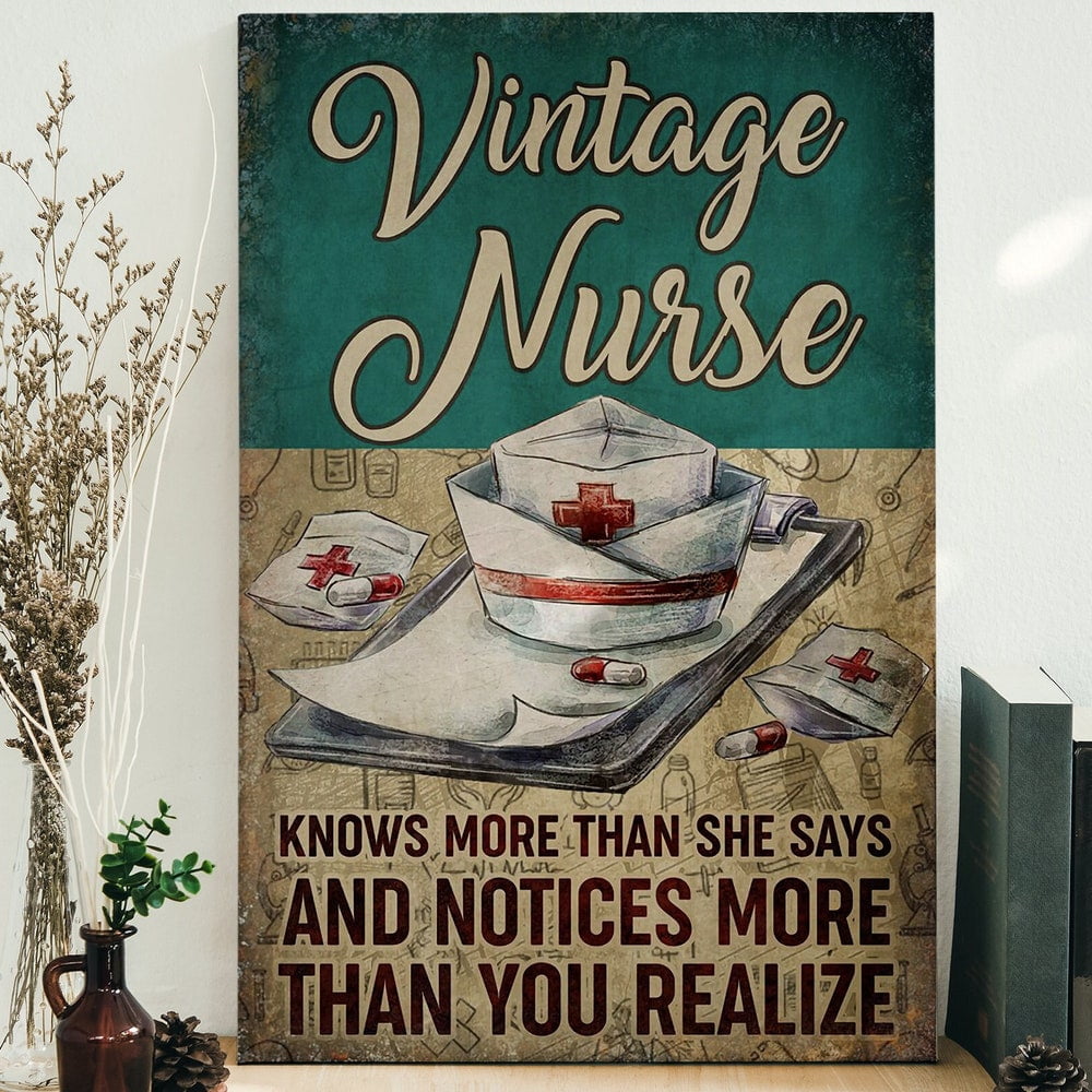 Knows More Than She Says And Notices More Than You Realize Poster ...