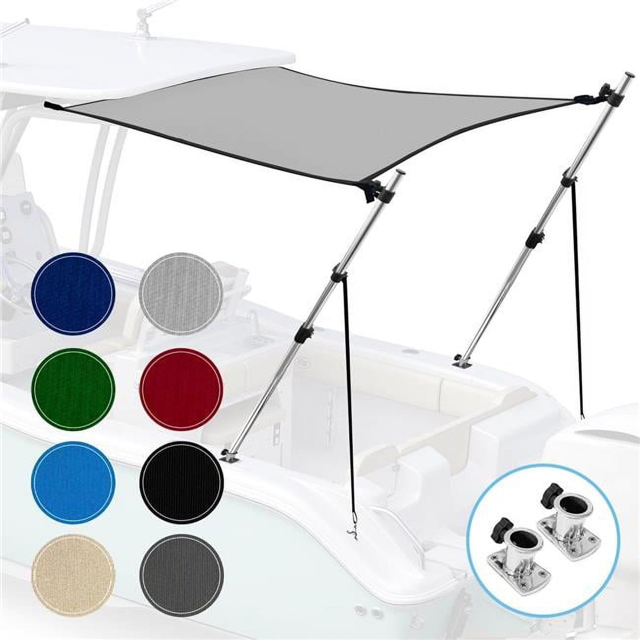 Knox 4EXSLV-XH50 67 x 82 in. Universal T-Top Shade Extension for Boats ...