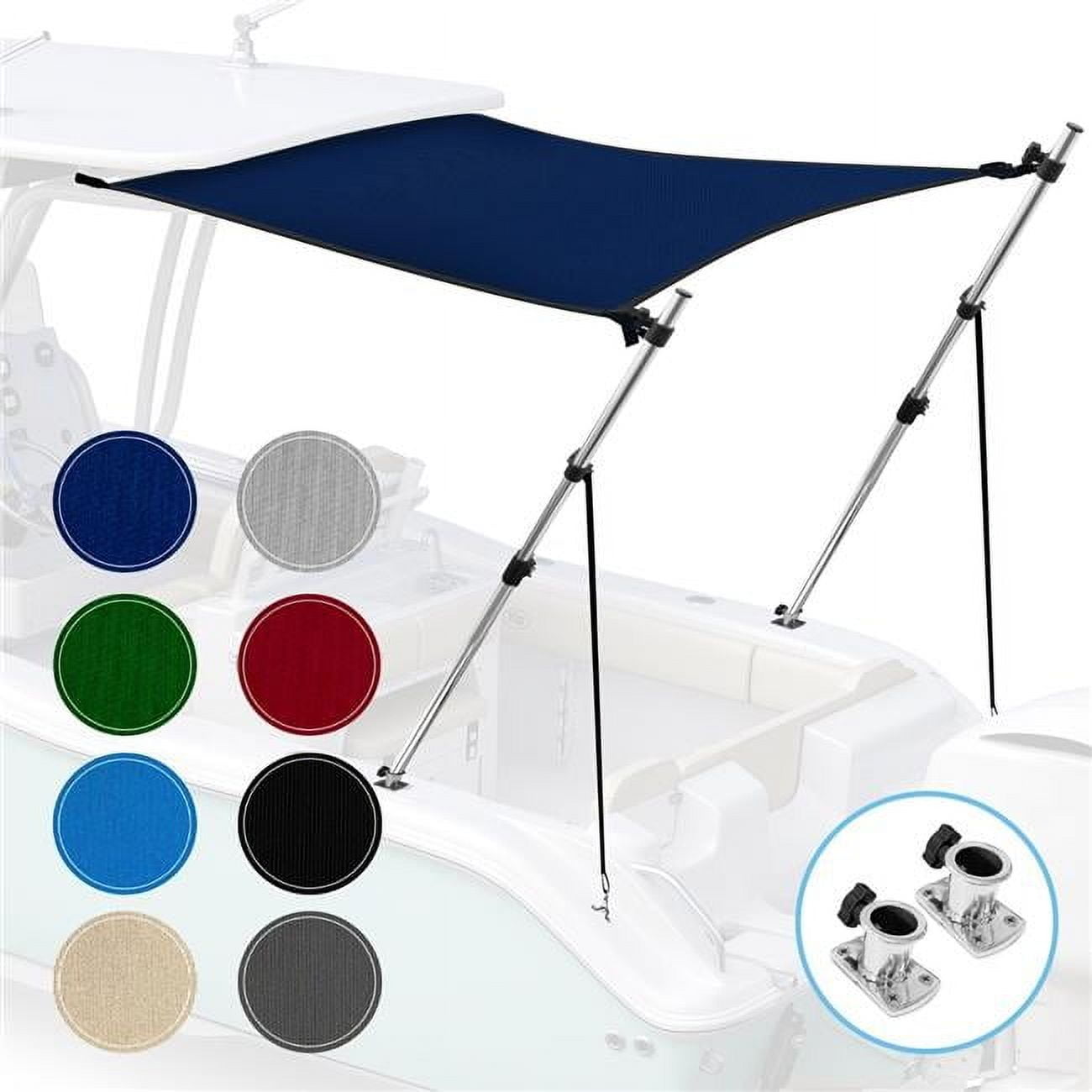 Knox 5EXNVY-XH50 90 x 96 in. Universal T-Top Shade Extension for Boats ...