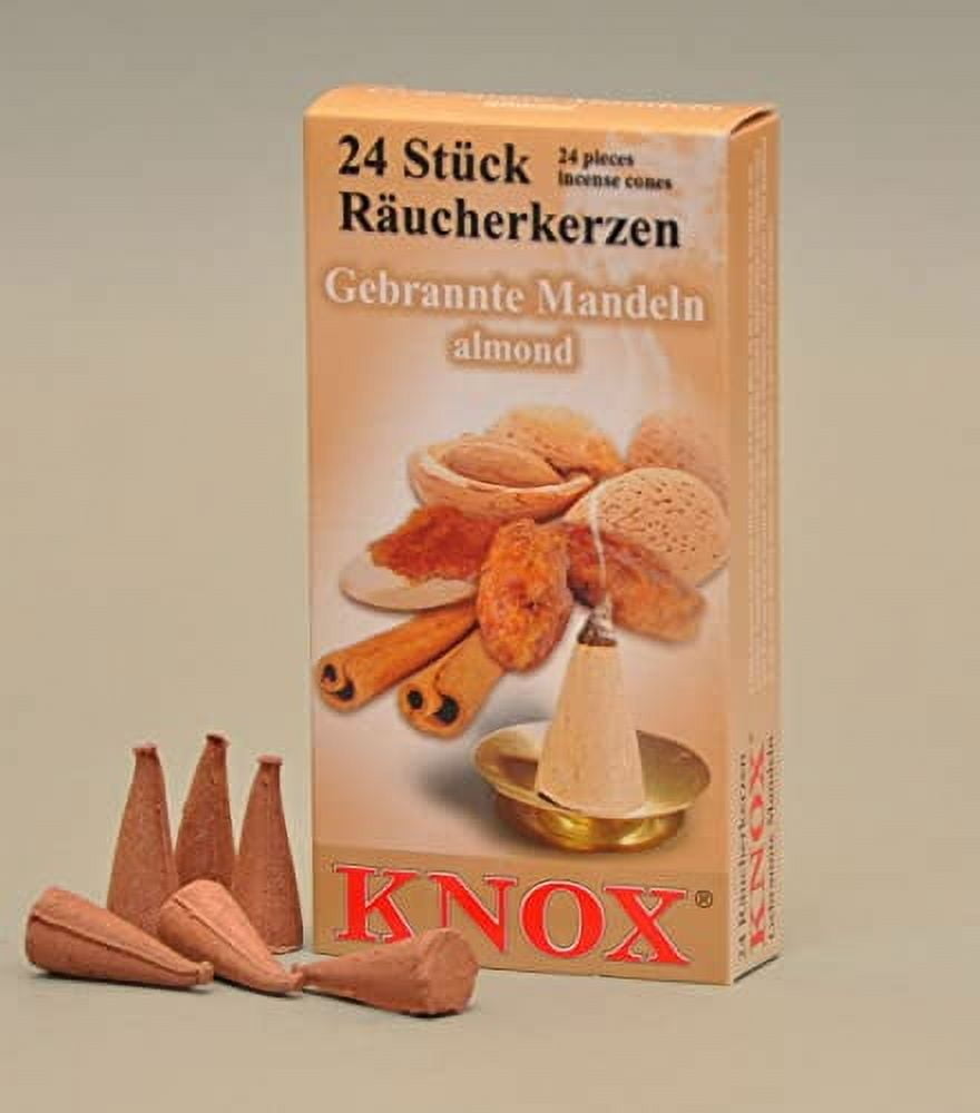 Pinnacle Peak Trading Co Knox Almond Scent German Incense Cone ...