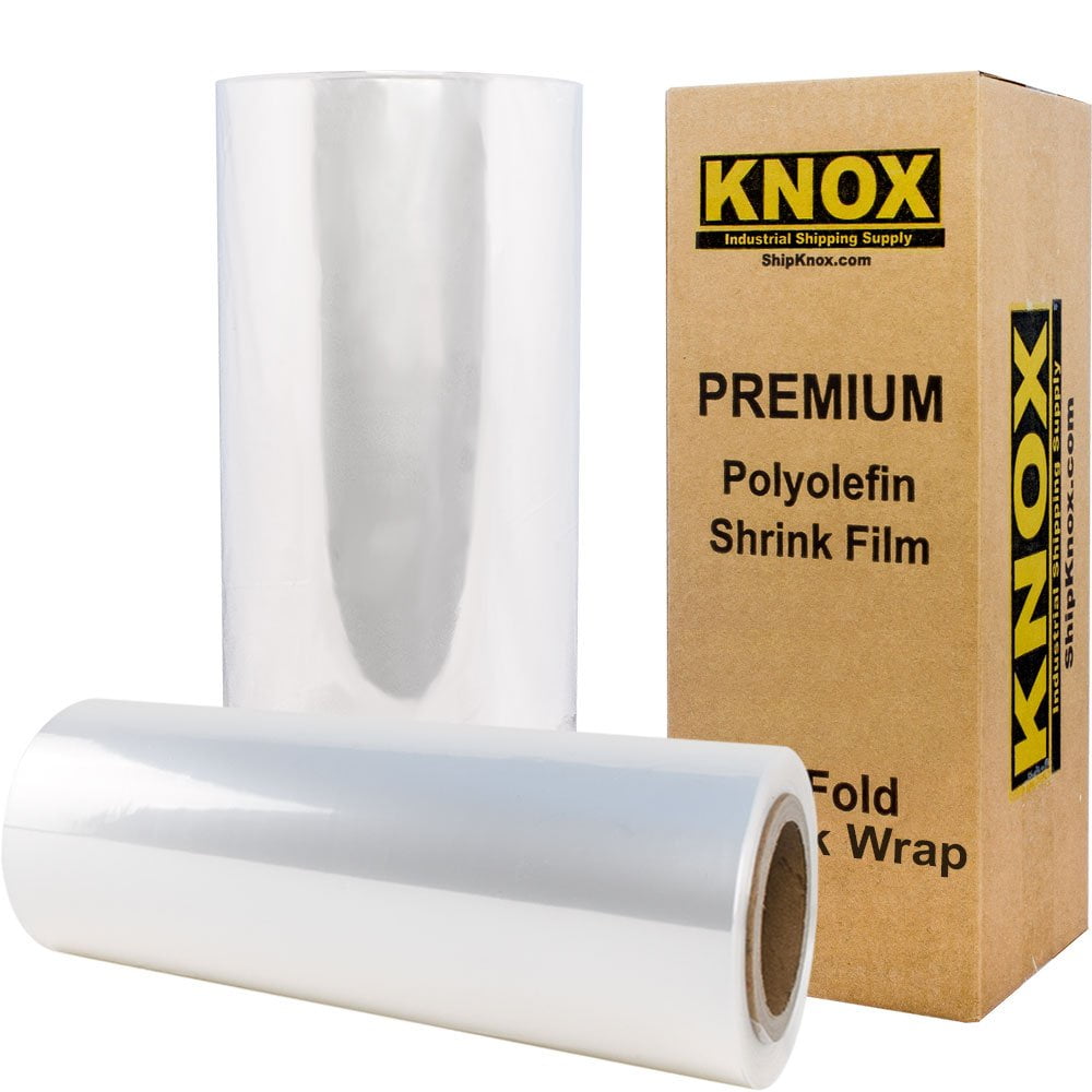 "Knox Brand Industrial Polyolefin Shrink Film, 14"" 75 Gauge POF ...