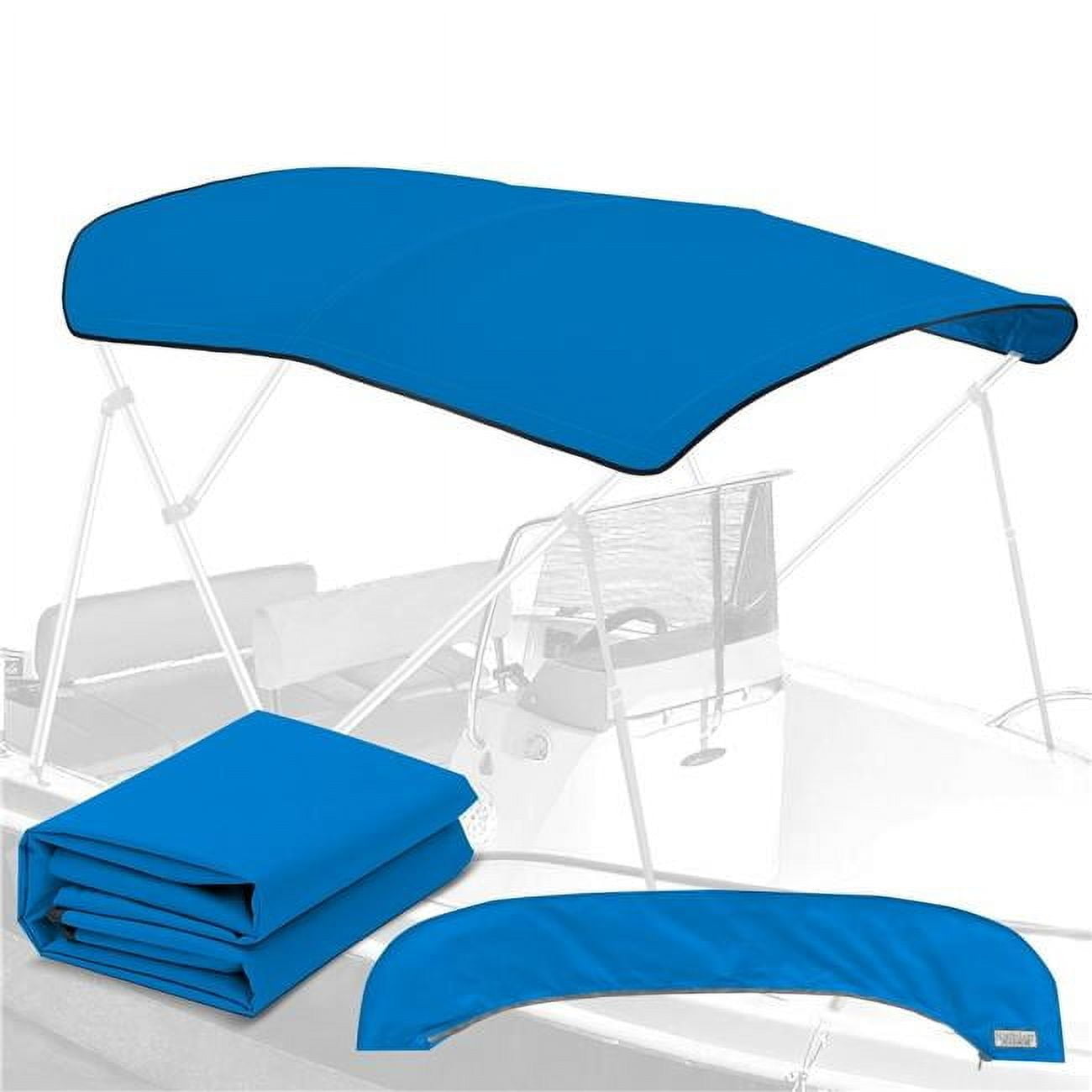 Knox C30BLU 6 ft. x 54 - 60 in. 3-Bow Bimini Top Universal Replacement ...