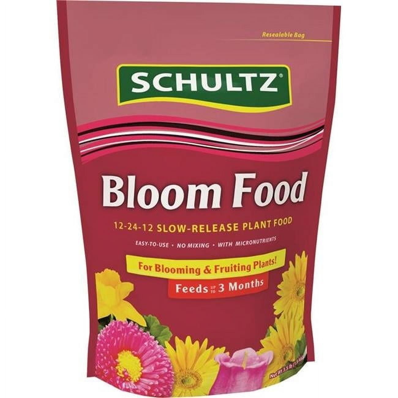 Schultz Bloom Plus Slow-Release Granules Fertilizer, 3.5 lb with 12-24 ...