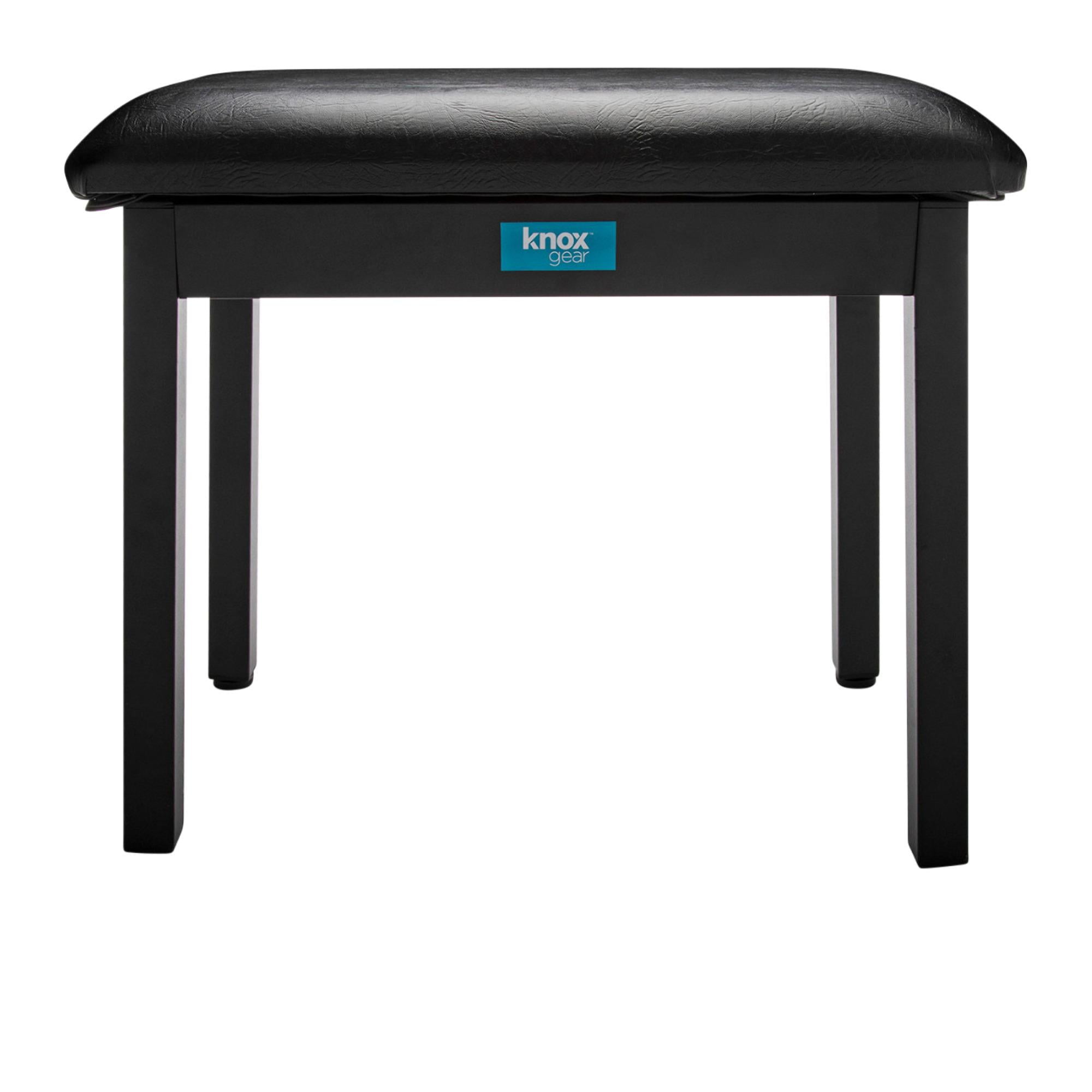 Knox Gear Furniture Style Flip-Top Piano Bench (Black) - Walmart.com