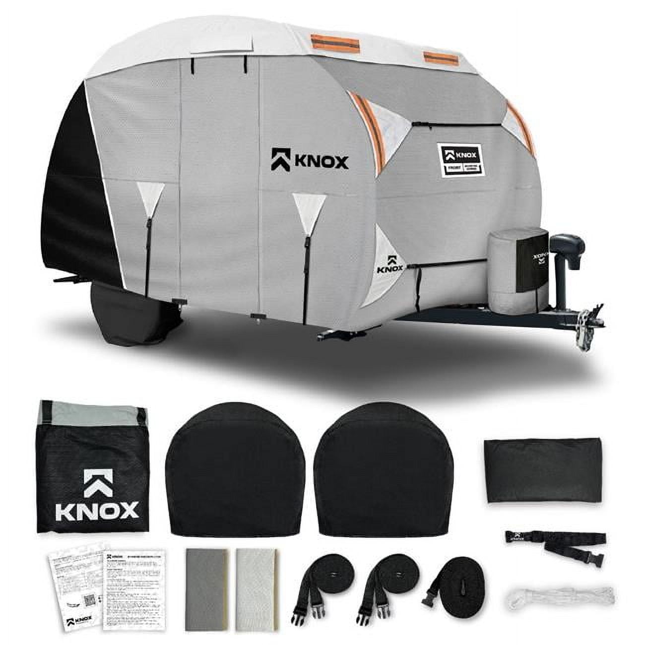 Knox POD150N 3rd Gen Anti-Tear 7 Layer APEX Fabric R-Pod Cover, Gray ...