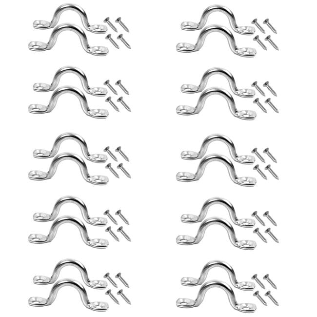 Pad Eye Loops for Bimini Tops, 316 Stainless Steel, Tie Down Loop, Boat ...