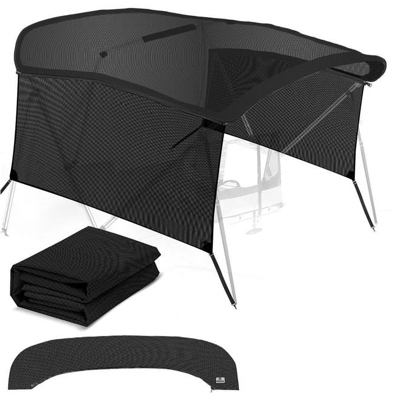 Knox T42Z-Z4 67-72 in. Universal 4 Bow Bimini Top Replacement Canvas ...
