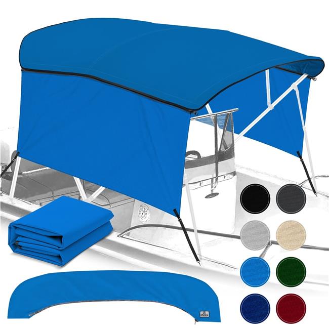 Knox T44B-B4 79-84 in. Universal 4 Bow Bimini Top Replacement Canvas ...