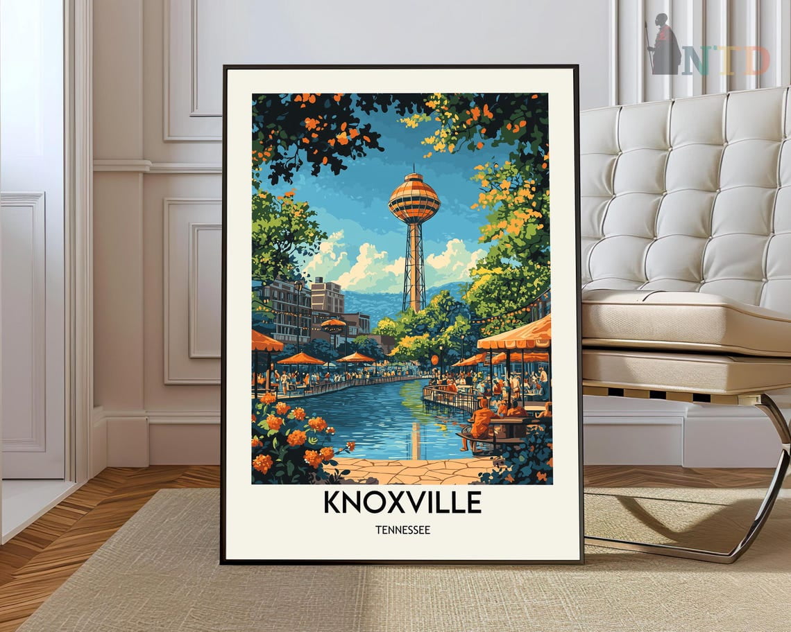 Knoxville Poster, Knoxvilleknoxville Print, Knoxville Photo, Knoxville ...