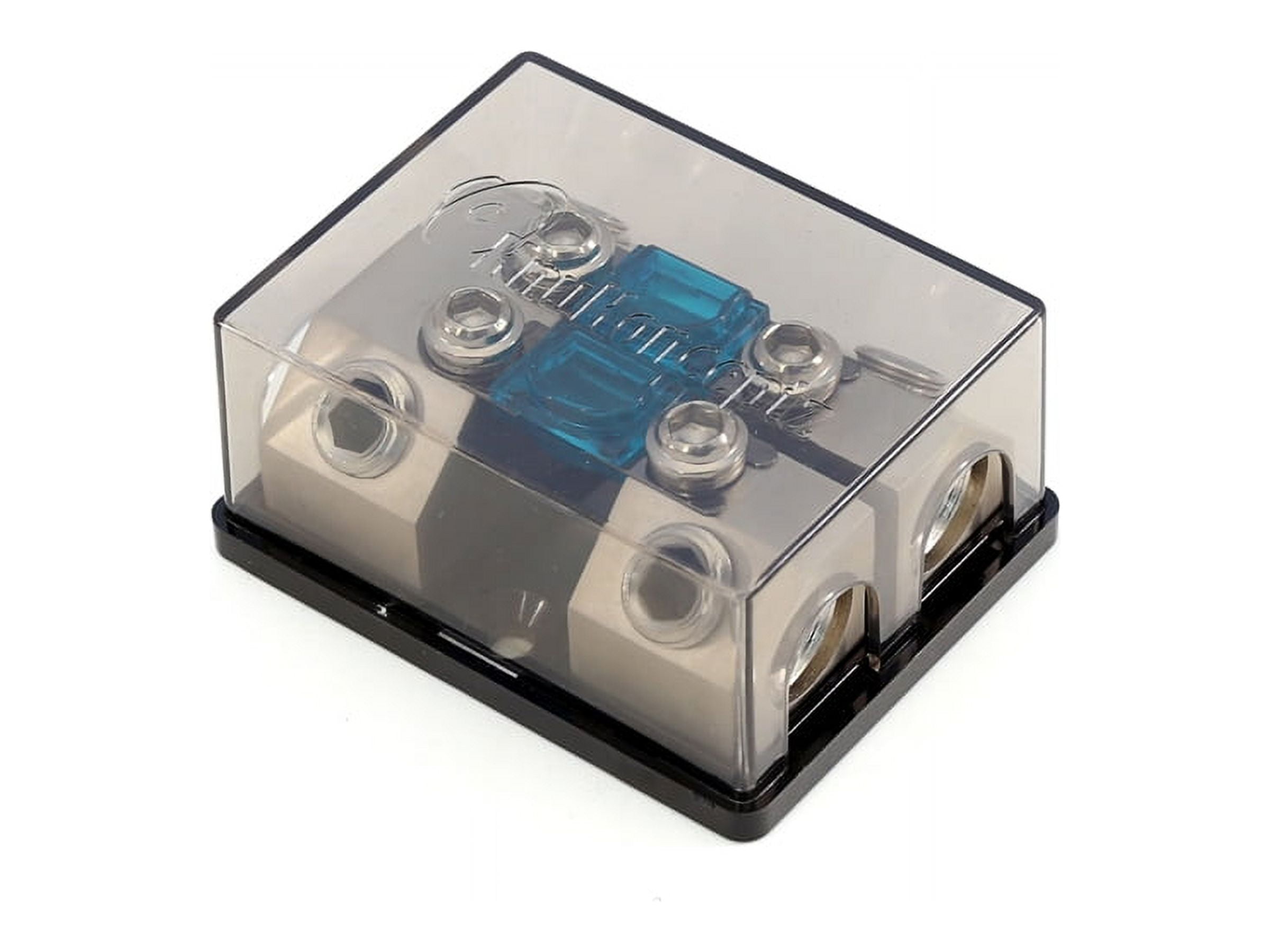 KnuKonceptz Bassik 2 Way Mini ANL Fuse Distribution Block - 1/0 Gauge ...