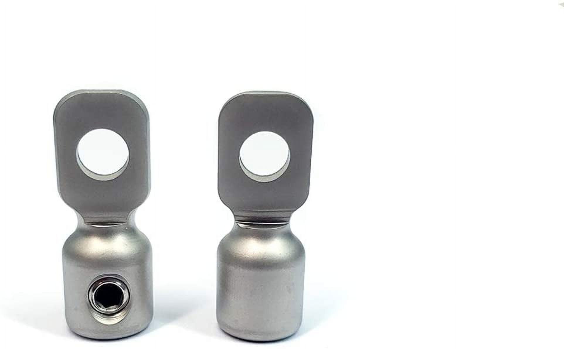 KnuKonceptz Set Screw Ring Terminals 4 Gauge Pair - Walmart.com