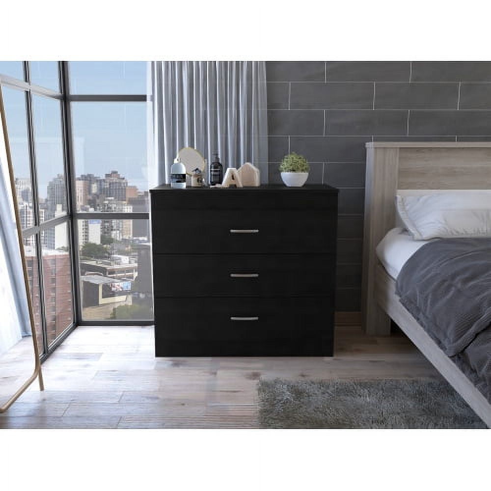 Knubmt 3 Drawer Dresser with Metal Handle, Perfect for Home, Bedroom ...