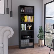 Beautiful Fluted 3-Shelf Bookcase with Storage Cabinet by Drew ...