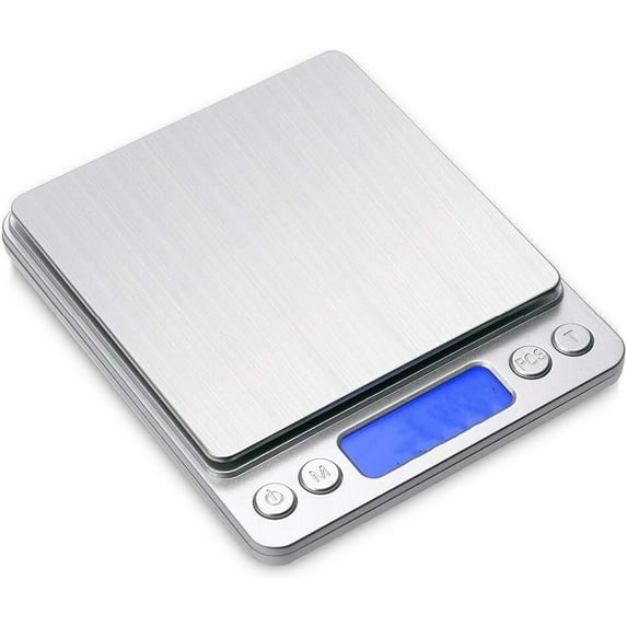 Knubmt Digital Kitchen Scale 500g/0.01g, Pocket Food Scale LCD Screen ...