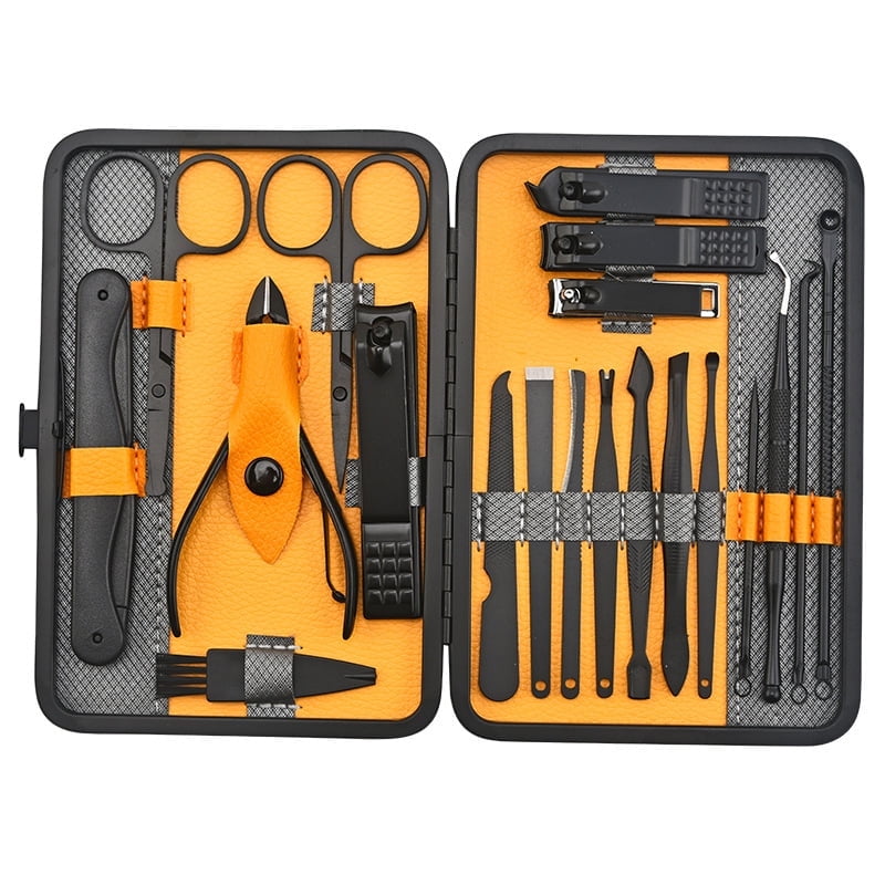 Knubmt Pack of 20 Manicure Set Stainless Steel Nail Clippers Set ...