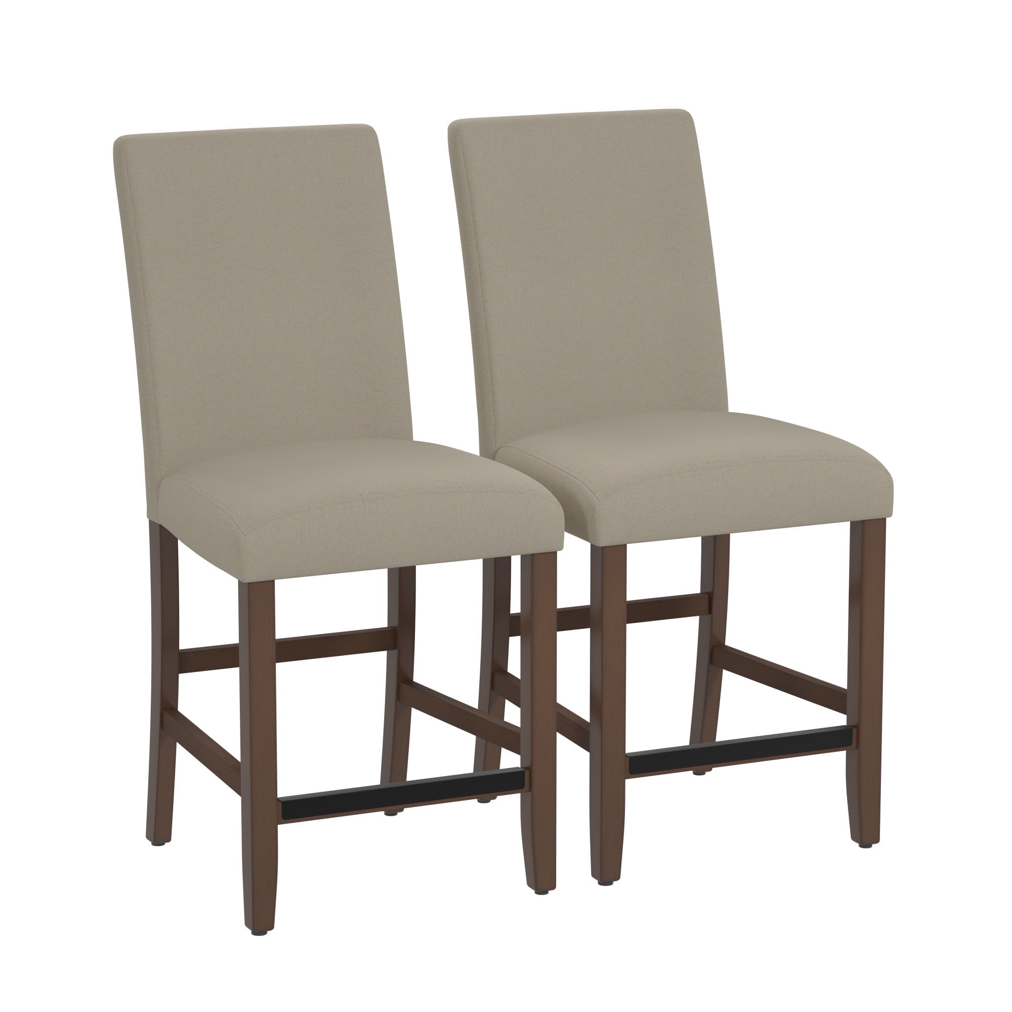 Knubmt Set of 2 Upholstered Seat Side Chair Wood Frame Dining Chair for ...