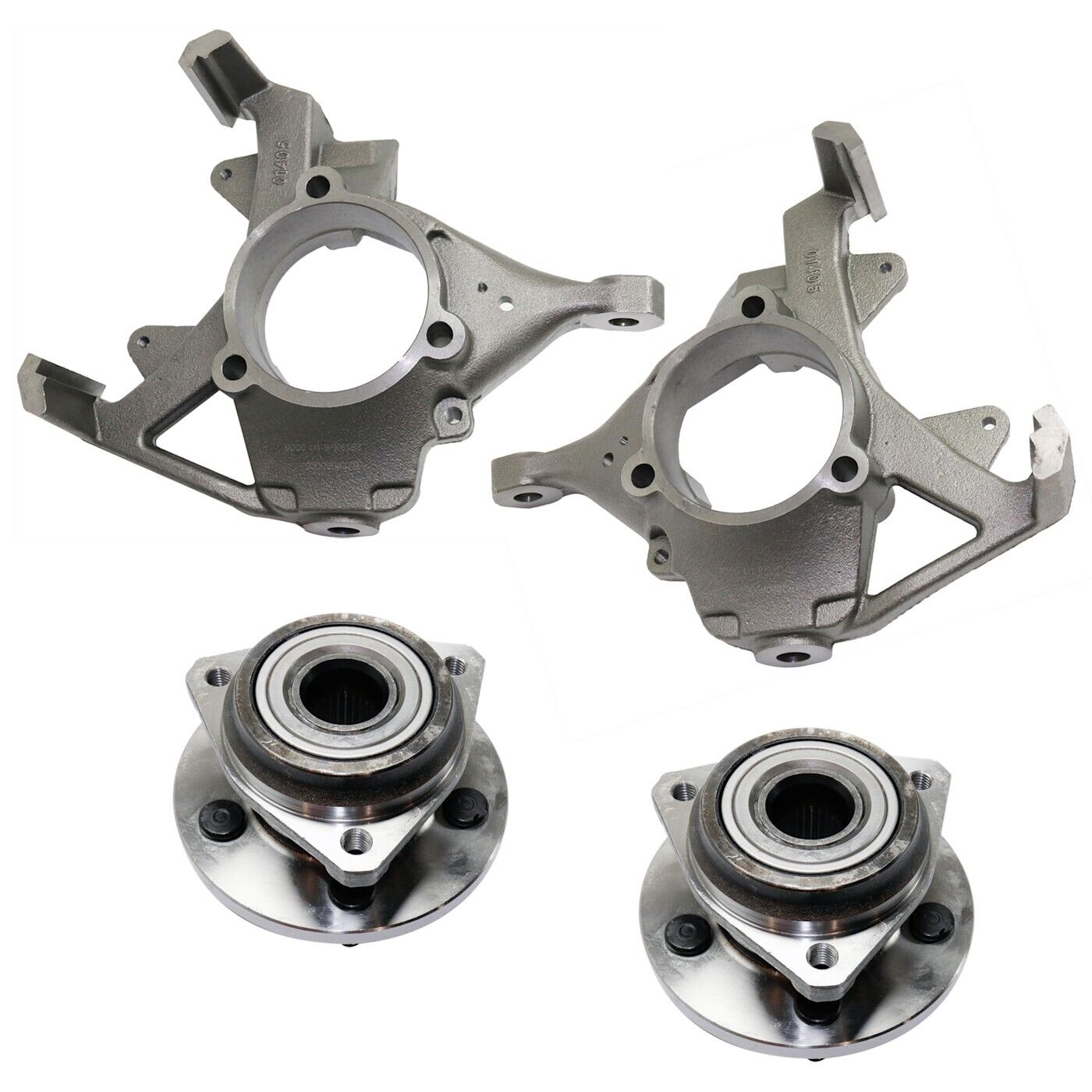 Knuckle Front Driver & Passenger Side Left Right For Jeep For Cherokee ...