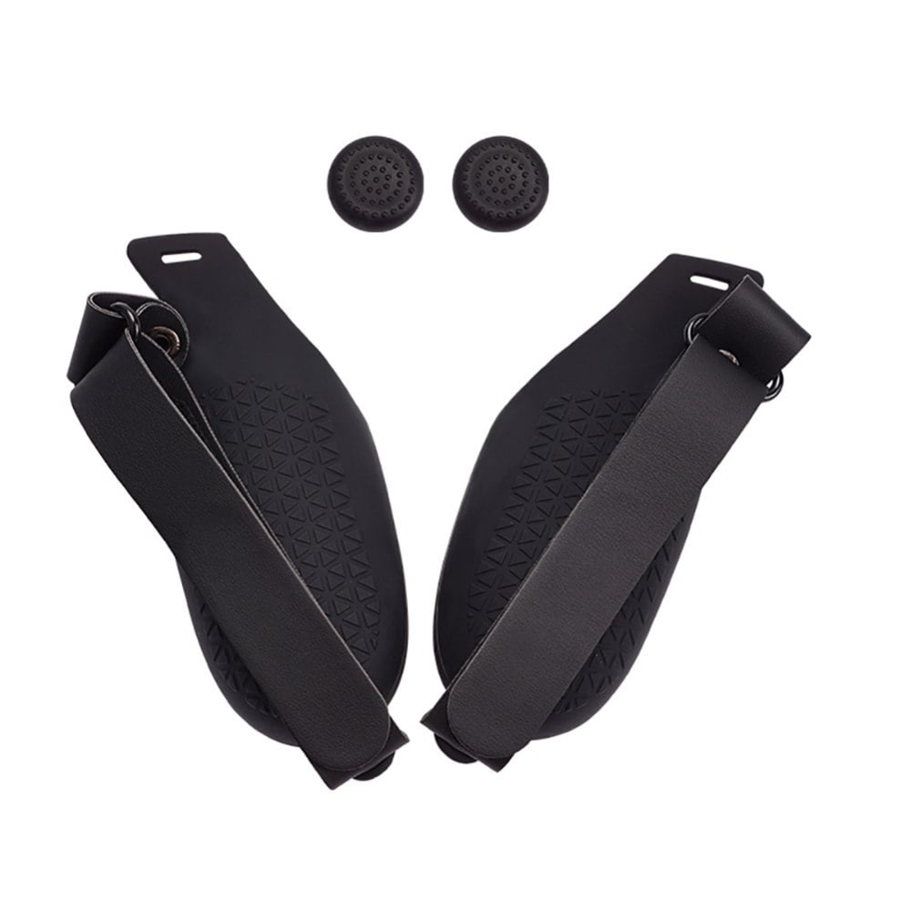 Knuckle Straps with Thumbstick Covers & Wrist Straps for Oculus Quest 2 ...