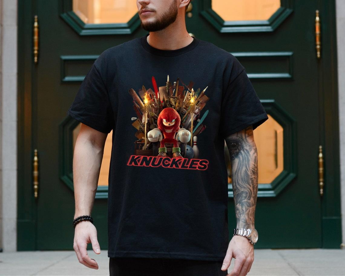 Knuckles 2024 Tv Series Shirt, Red Echidna Shirt, Knuckles Fan Shirt ...