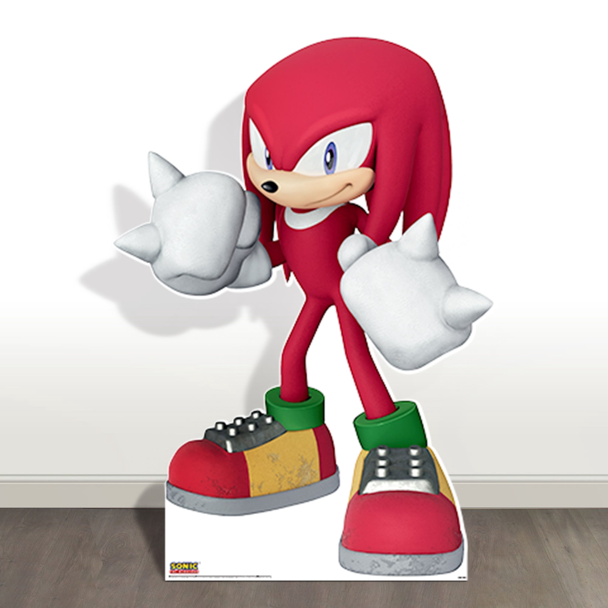 Knuckles Cardboard Cutout– Sonic Modern - Walmart.com
