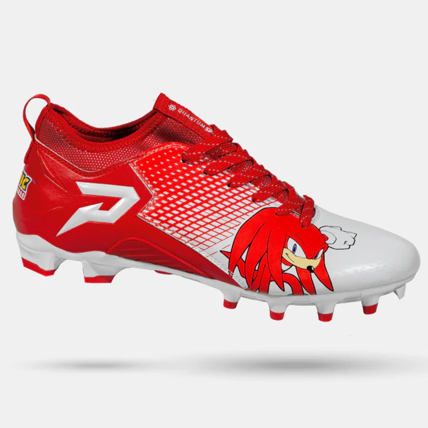 Knuckles the Echidna Football Cleats - Quantum Speed by Phenom Elite ...