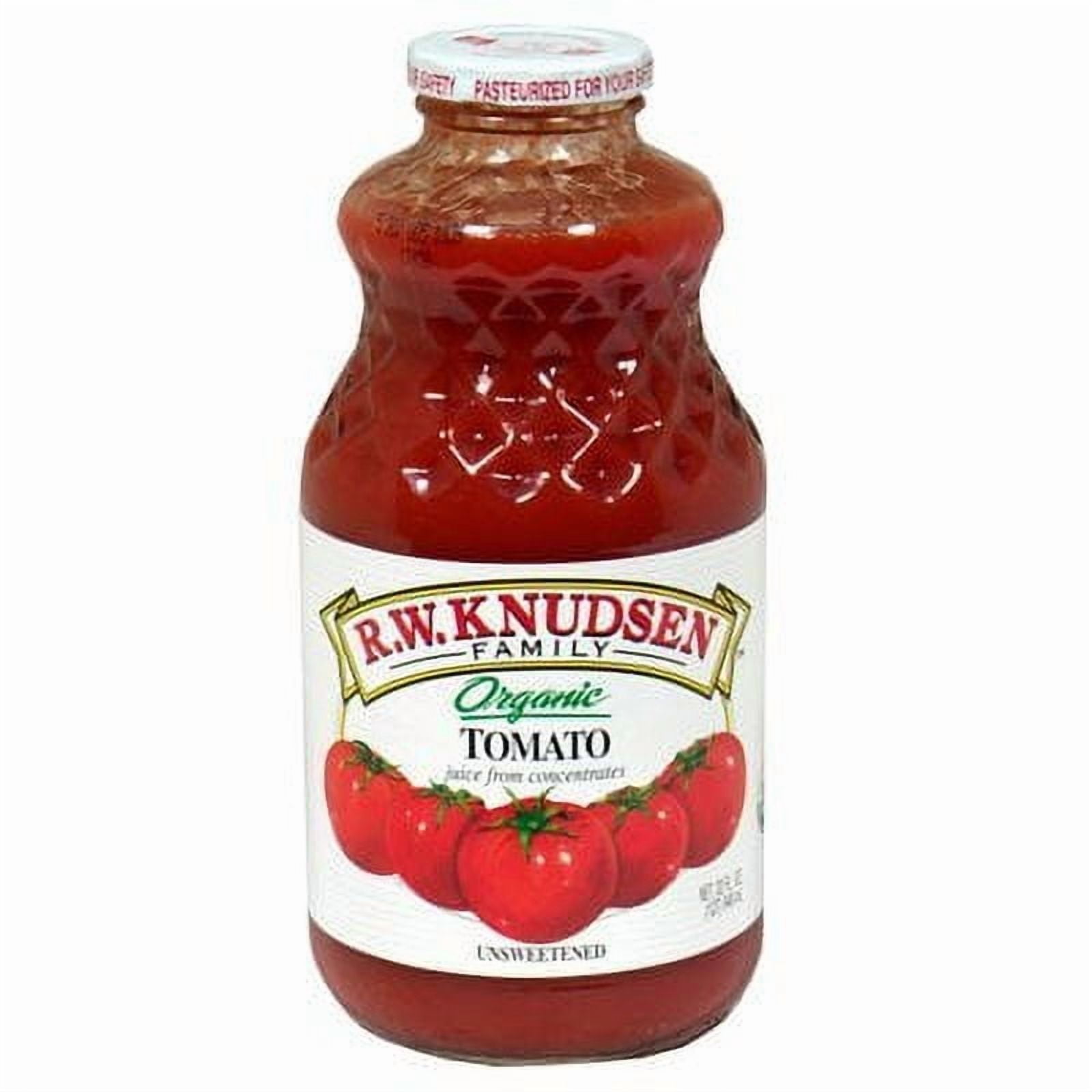 R.W. Knudsen Family, Organic Tomato Juice, 32 Ounce, 6 per case ...
