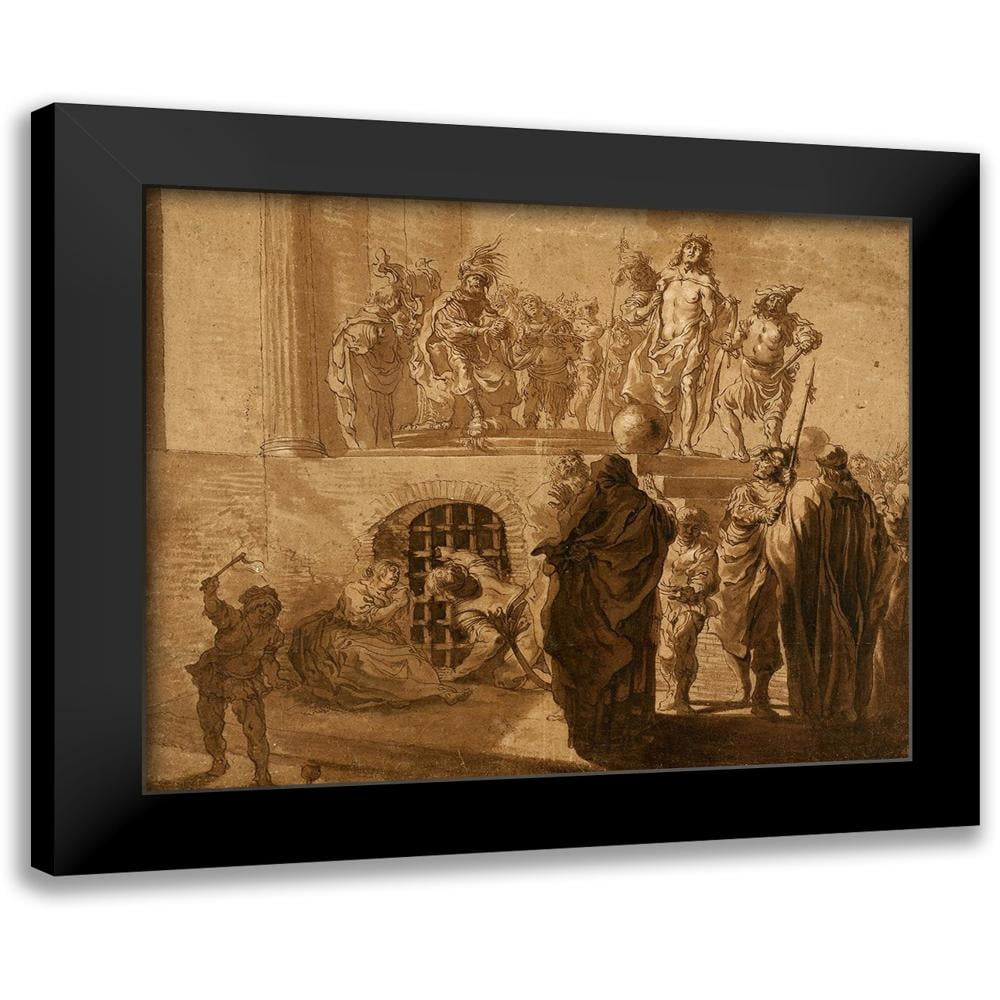 Knupfer, Nikolaus 18x15 Black Modern Framed Museum Art Print Titled ...