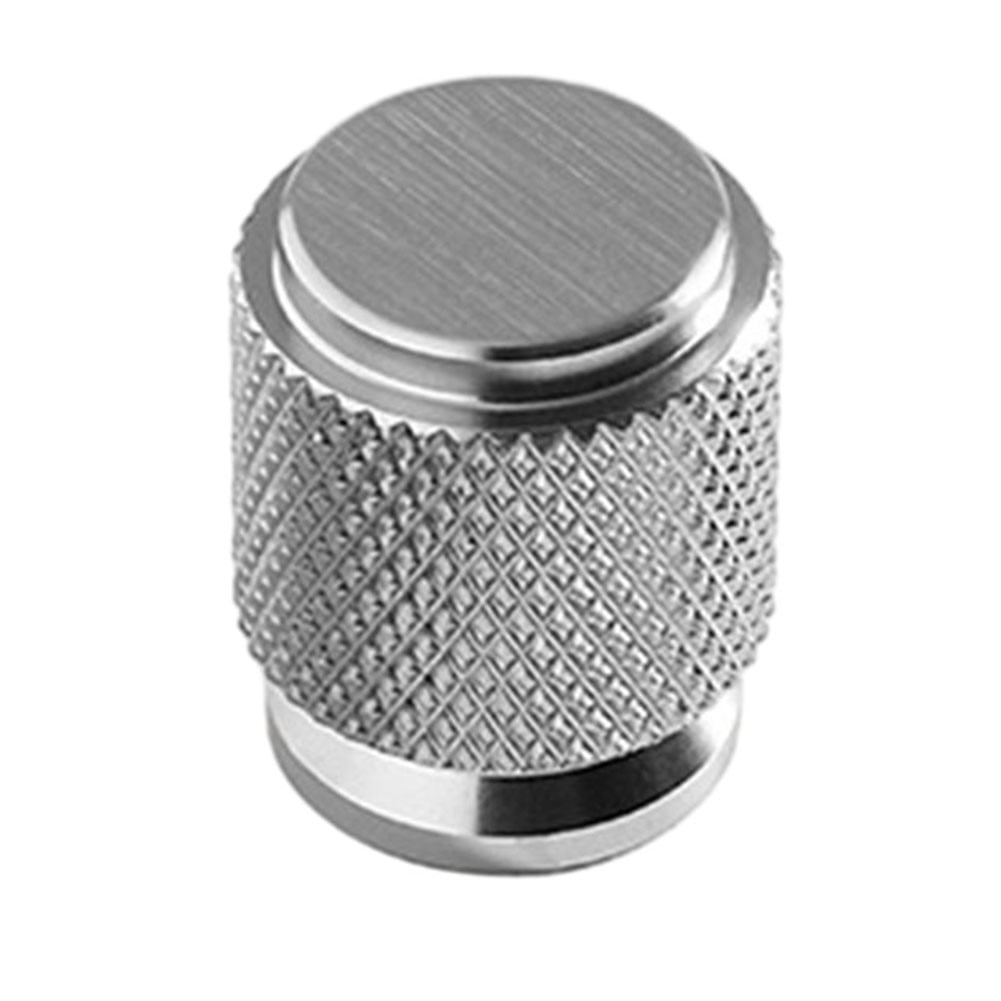 Knurled Cabinet Knob Matt Black Aluminium Cabinet Door Cupboard Wardrobe Drawer Round Pulls ...