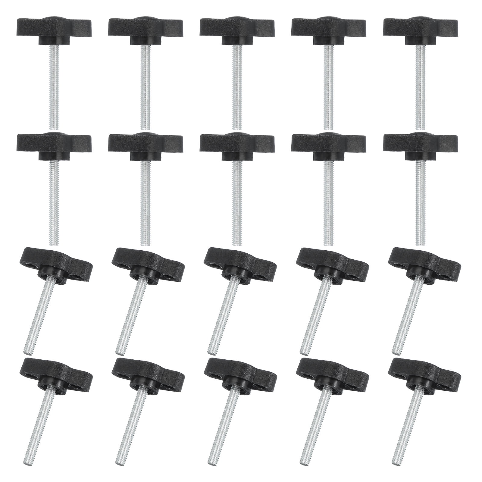 Knurled Clamping Knobs Handle Thumb Screws Bolt Knobs M4 x 30 mm Male ...