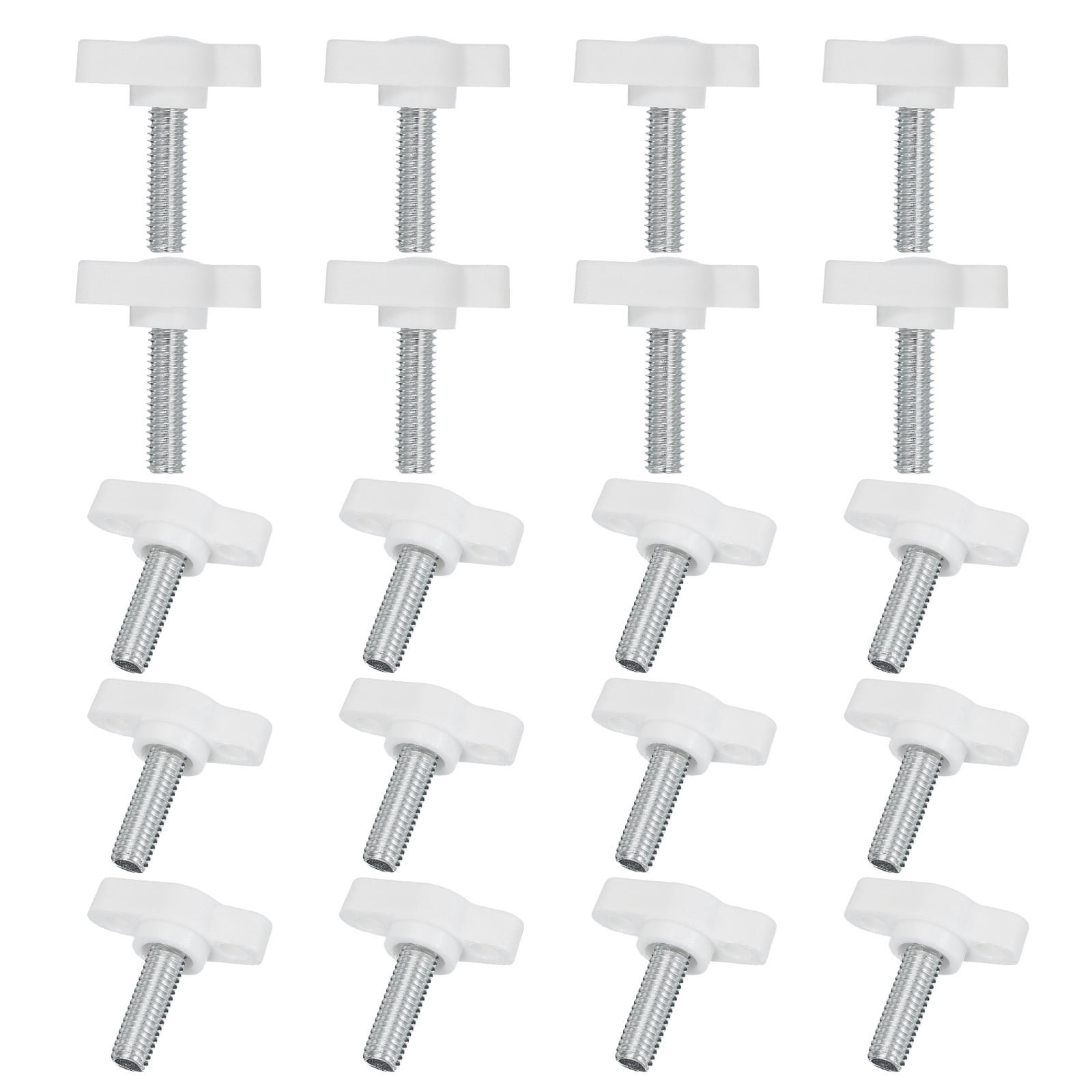 Knurled Clamping Knobs Handle Thumb Screws Bolt Knobs M6 x 20 mm Male ...
