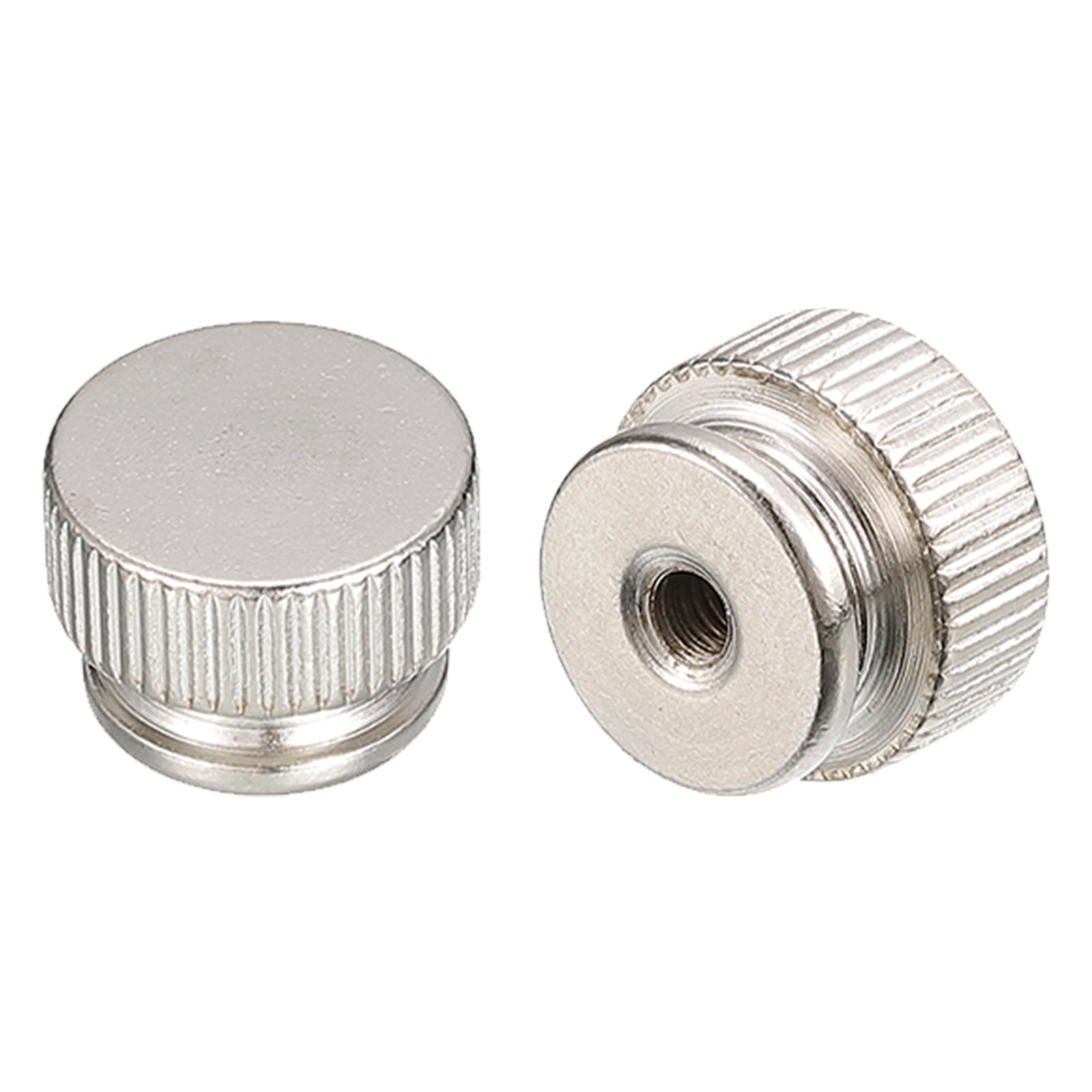 Knurled Thumb Nuts, 10 Pack M3 x D13mm x H9mm Carbon Steel Blind Hole ...