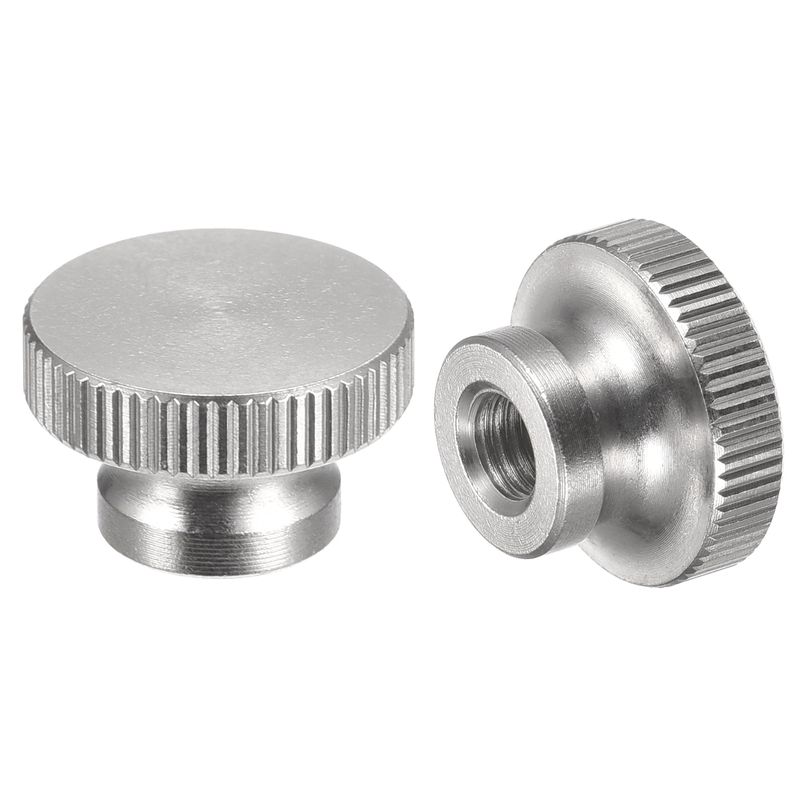 Knurled Thumb Nuts, 2 Pack M5 x D16mm x H10mm 304 Stainless Steel Blind ...