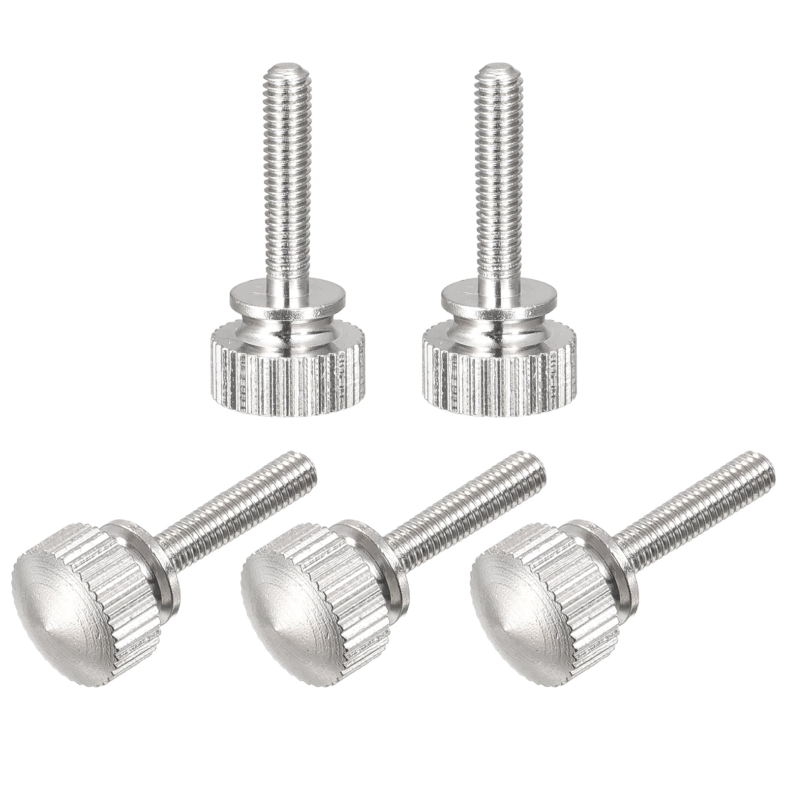 Knurled Thumb Screws, M3x14mm Brass Shoulder Bolts Grip Knobs Fasteners ...