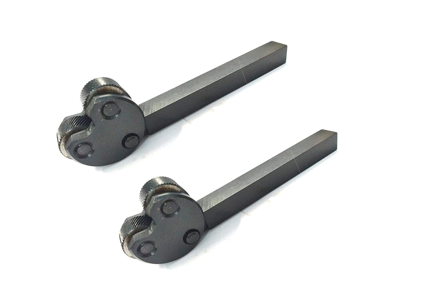 Knurling Tool Pivot Head for Lathe Machine Double Adjustable Heads Size ...
