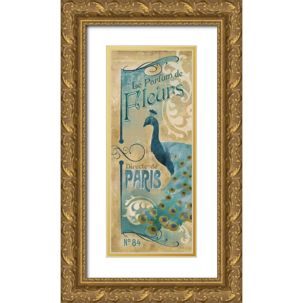 Knutsen, Conrad 10x18 Gold Ornate Wood Framed with Double Matting ...