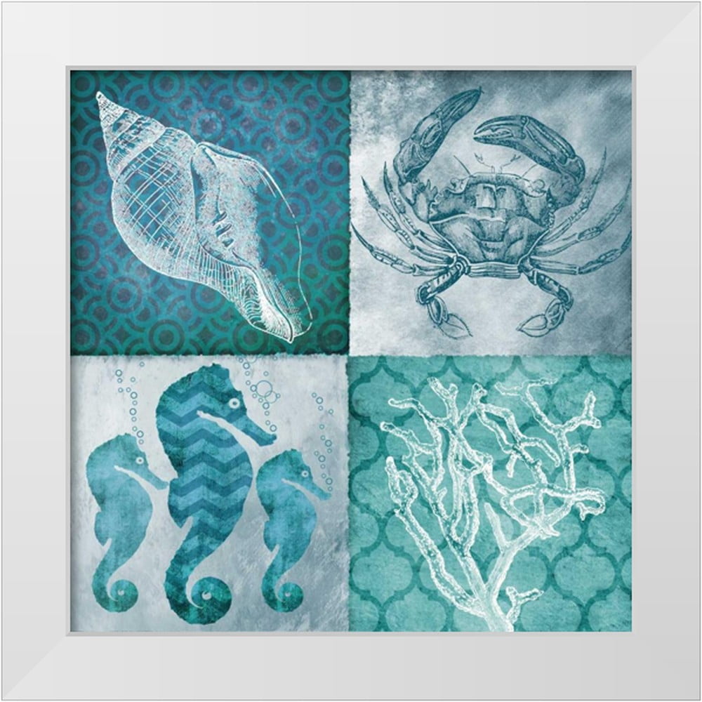 Knutsen, Conrad 15x15 White Modern Wood Framed Museum Art Print Titled ...